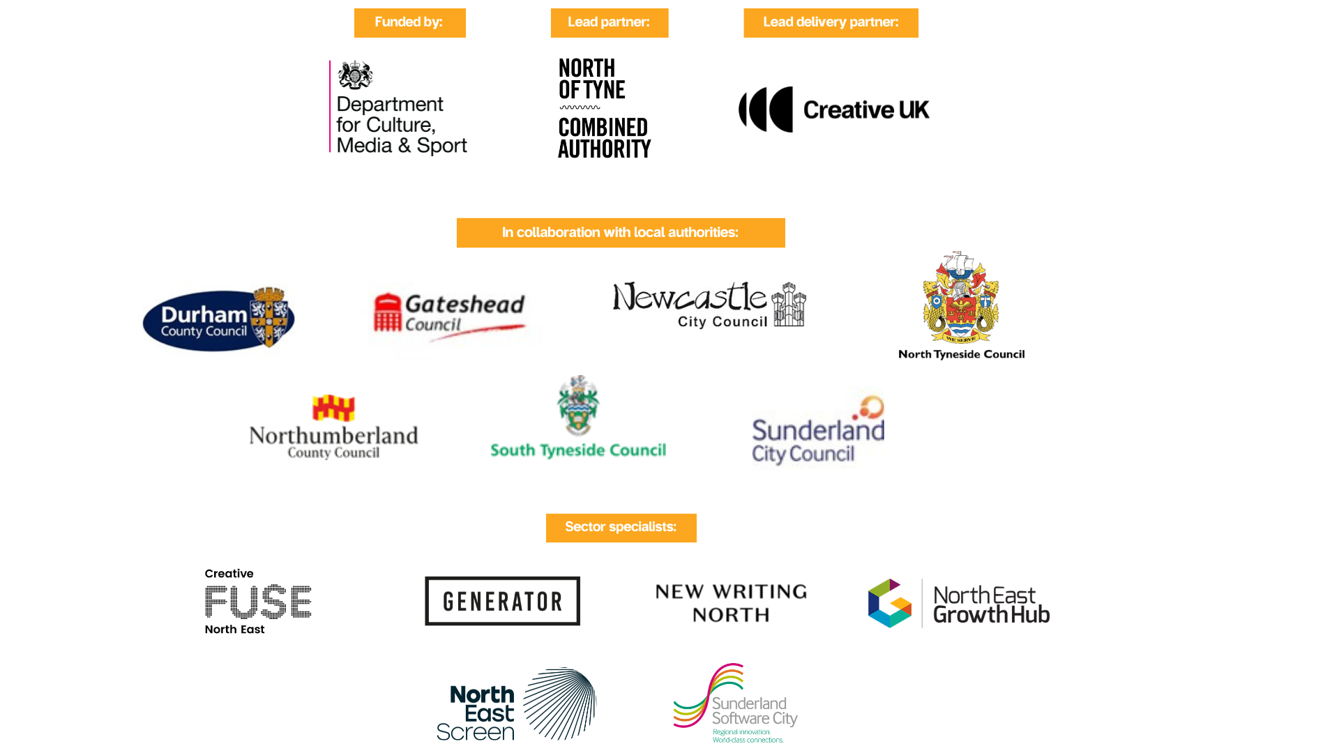 North East Create Growth Programme - Creative UK