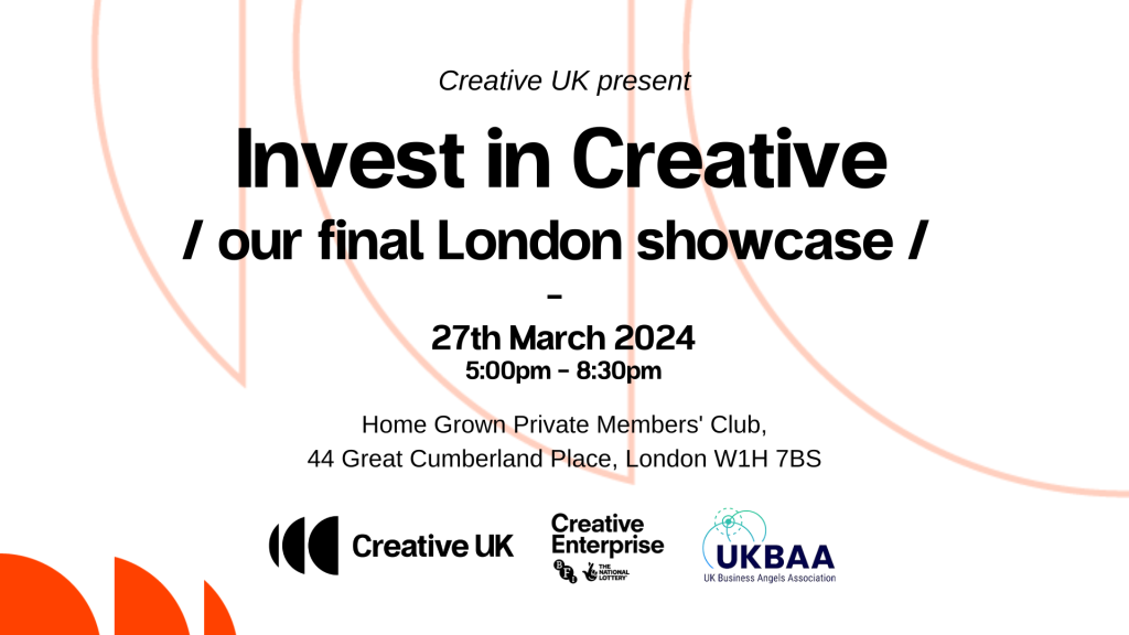 Creative Enterprise Investment Readiness - Creative UK